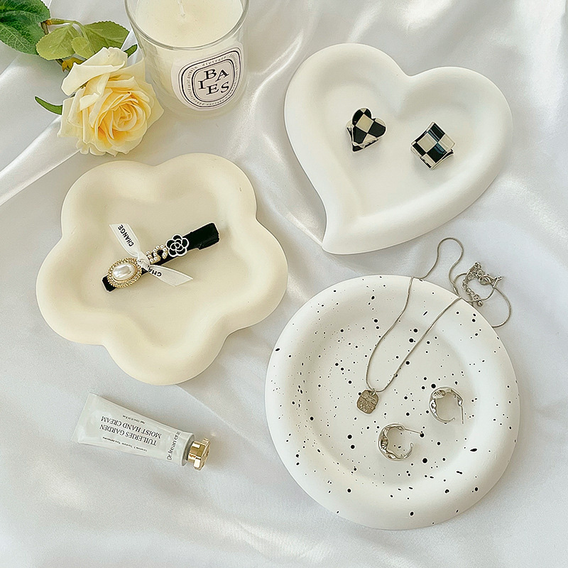 POOM | bookaz 세라믹 감성 트레이 악세사리 보관함