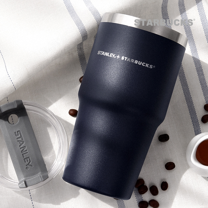POOM | 스타벅스 DT 스탠리 네이비 텀블러 591ml
