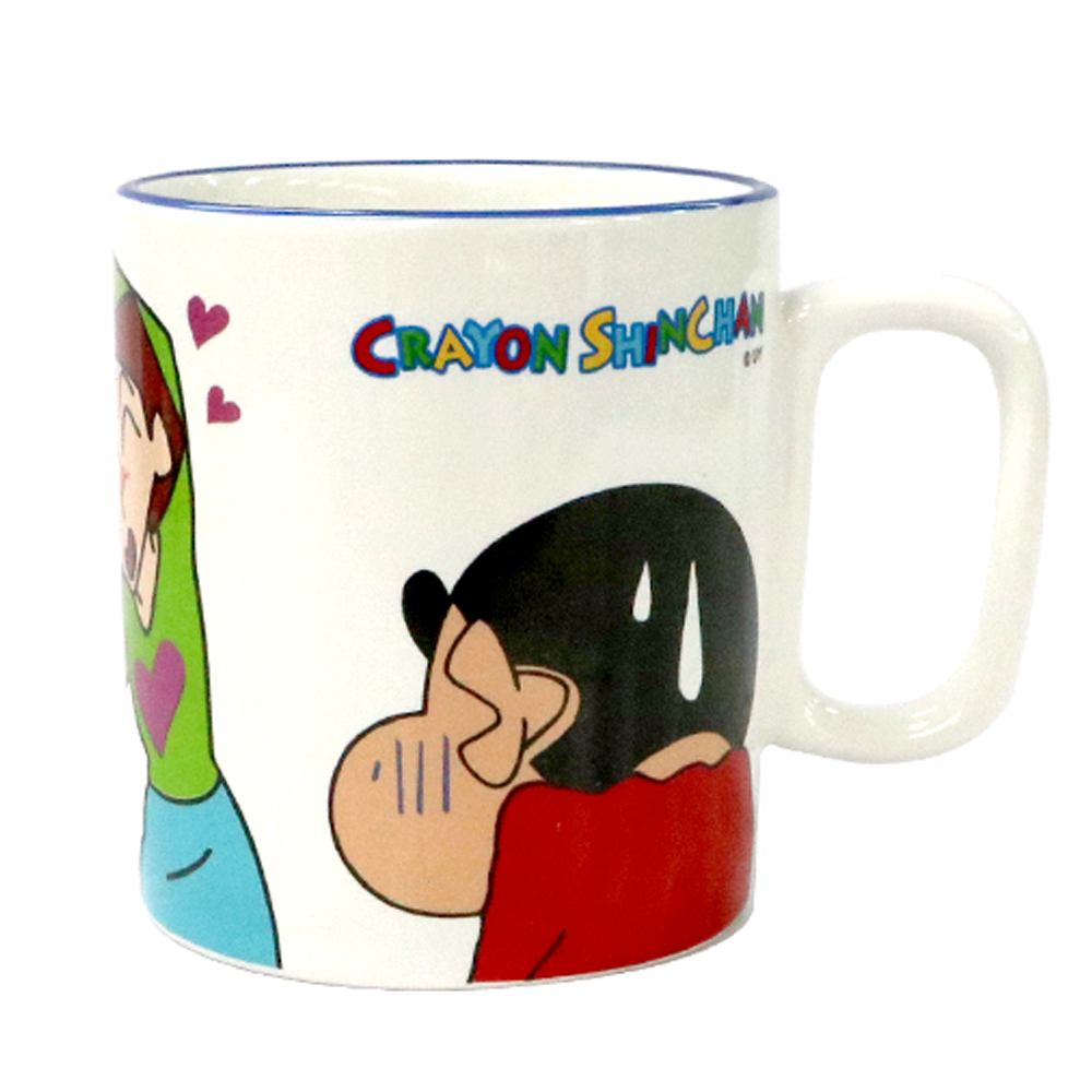 POOM | 짱구 캐릭터 핸드 머그컵 400ml 4종 택1 굿즈