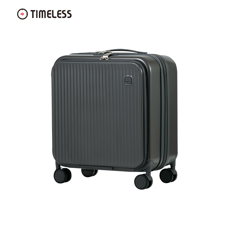 POOM | [타임리스] TPL 18인치 기내용 확장형 앞지퍼 캐리어