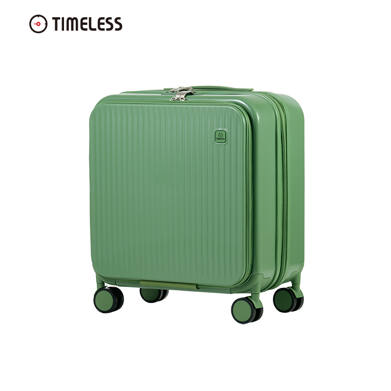 POOM | [타임리스] TPL 18인치 기내용 확장형 앞지퍼 캐리어