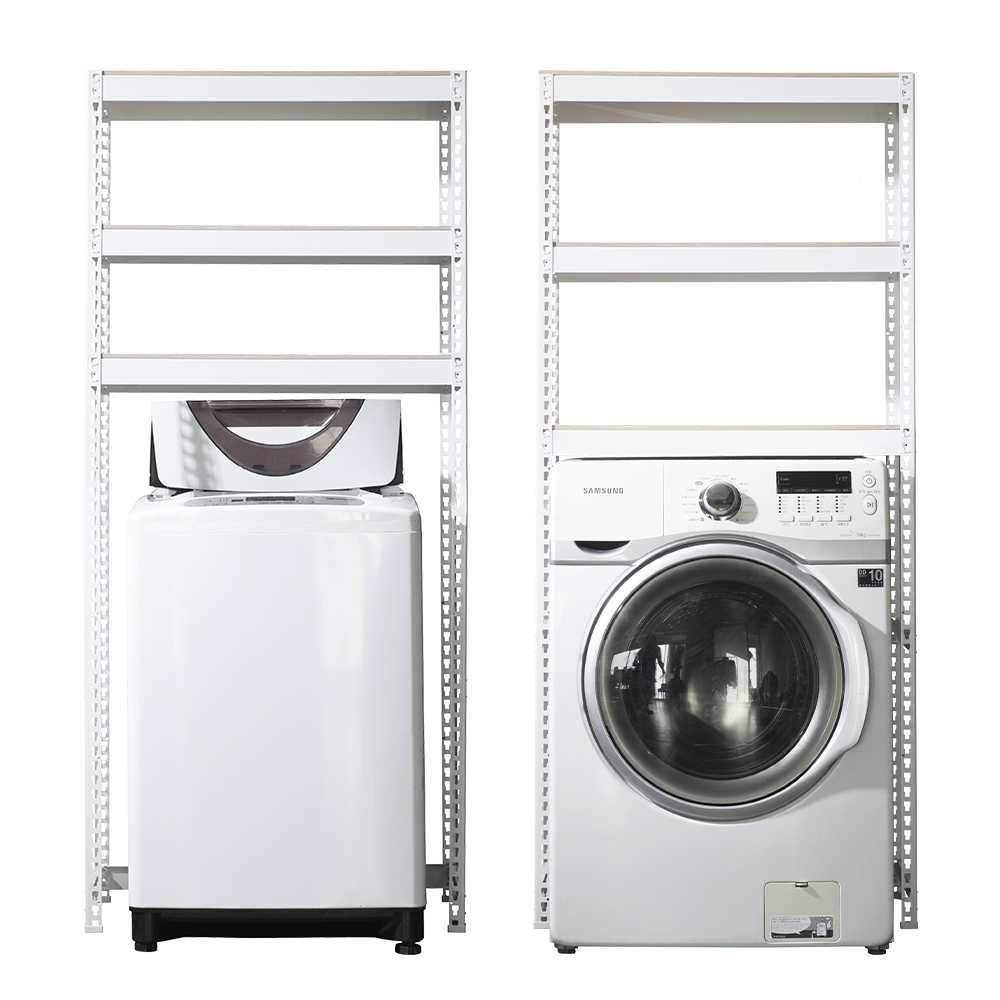 POOM | 스피드랙 건조기 세탁기 선반 3단 1000 x 700 x 1500