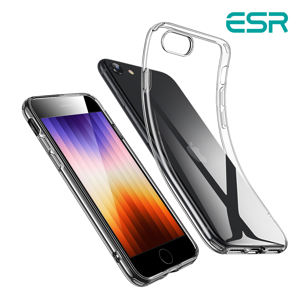 POOM | ESR 아이폰 SE3/SE2/8 에센셜 투명 케이스