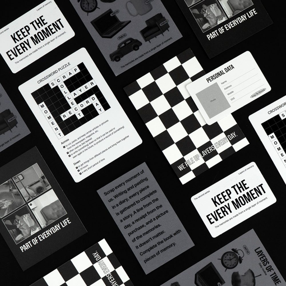 POOM | 루카랩 2023 스크랩 더 모먼트 반년 다이어리