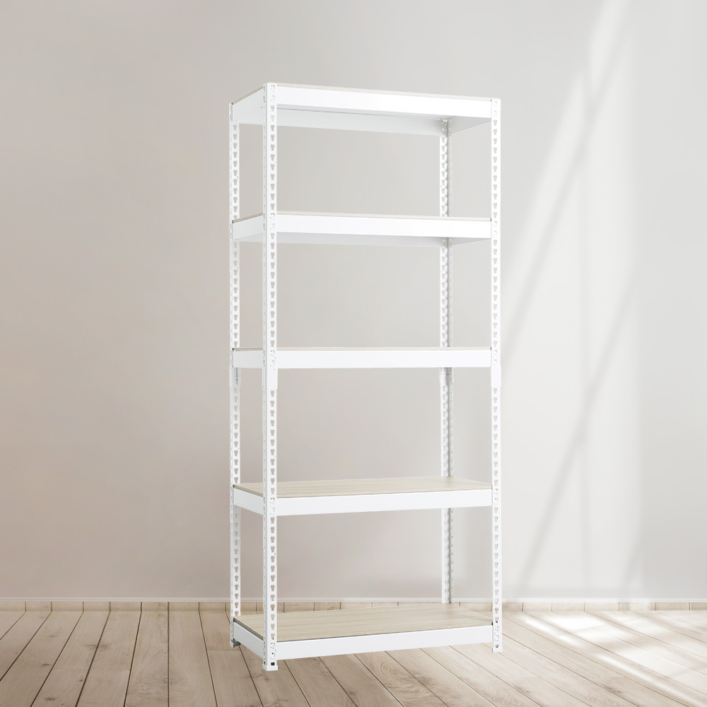 POOM | 스피드랙 무볼트 조립식 선반 5단 1200 x 400 x 2100