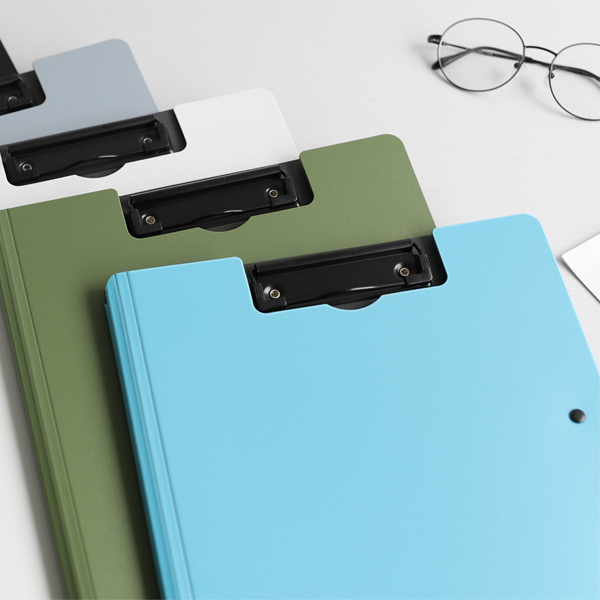 POOM | A4폴더형 가로세로 이중클립 서류레포트 보드 파일판