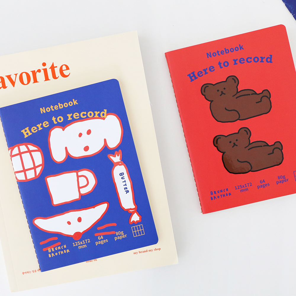 POOM | Brunch Brother 그리드 노트