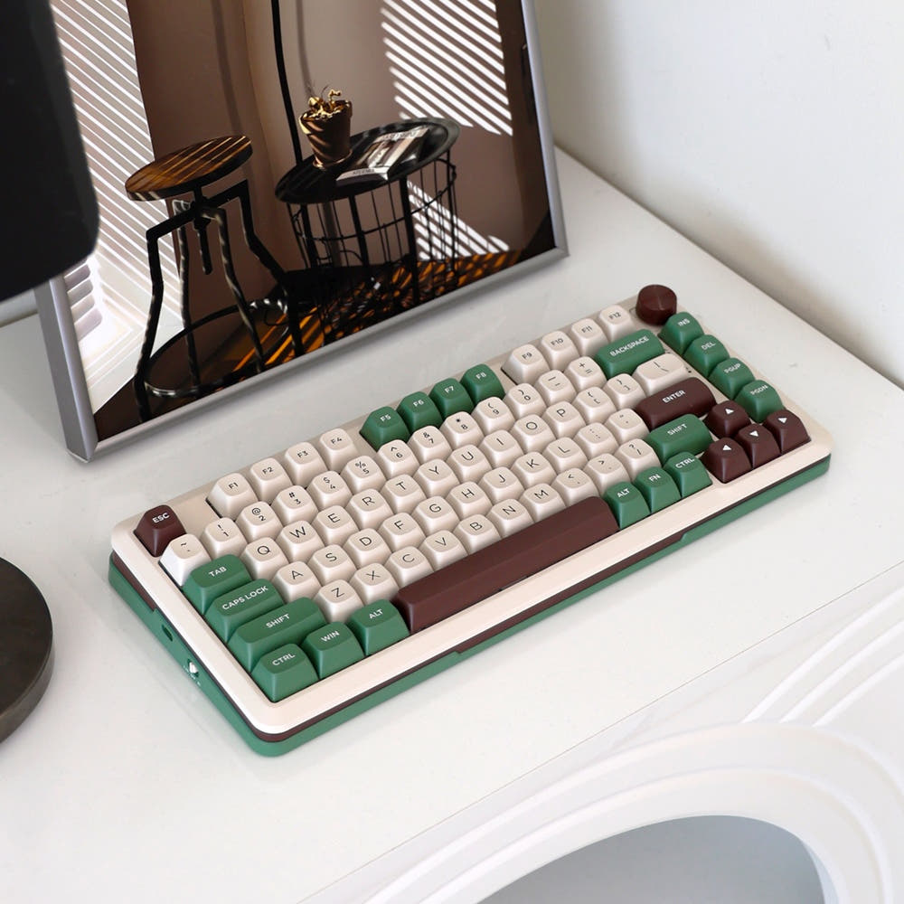 POOM | [ABKO]AK81BT 유/무선 기계식 키보드(공장 윤활 핫스왑)