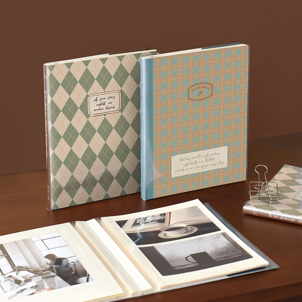 POOM | 아카이브247 클래식 PVC 접착식 포토앨범