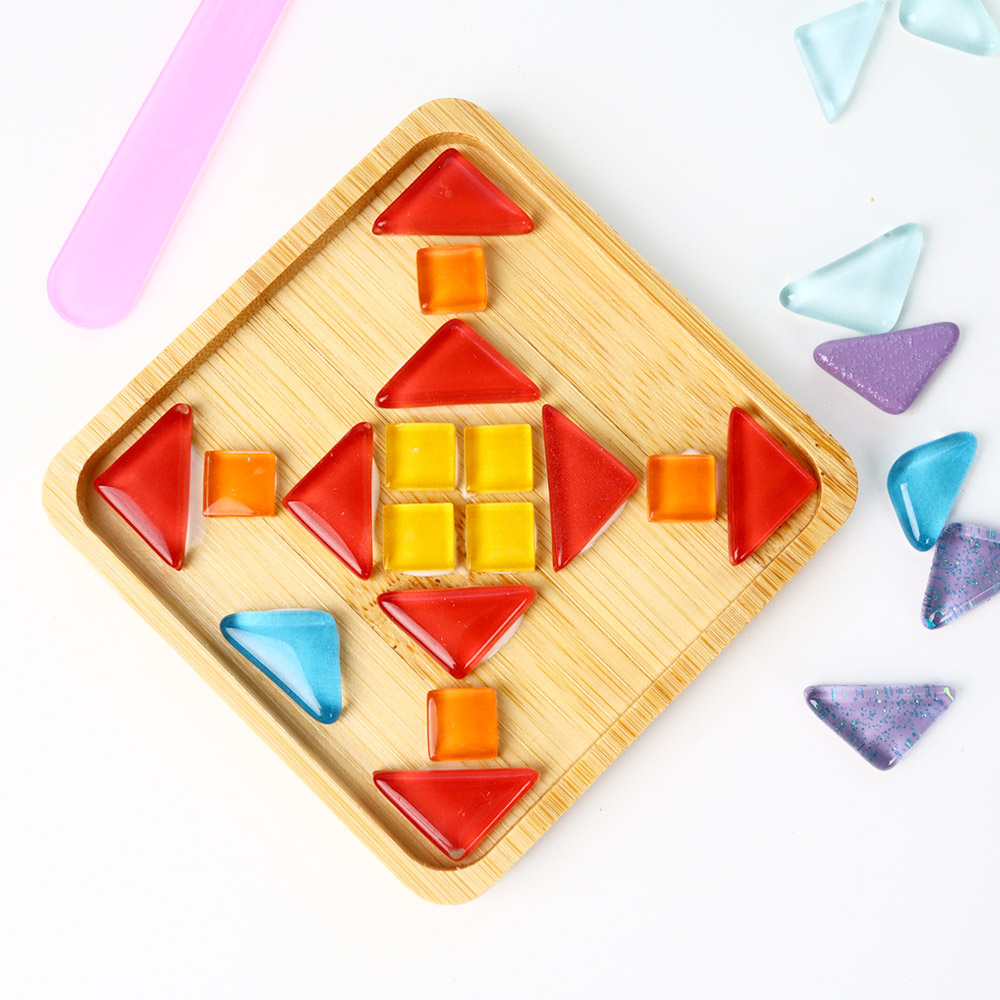 POOM | SNS 감성 더하기 타일 티코스터 만들기 DIY 키트(2인)kit