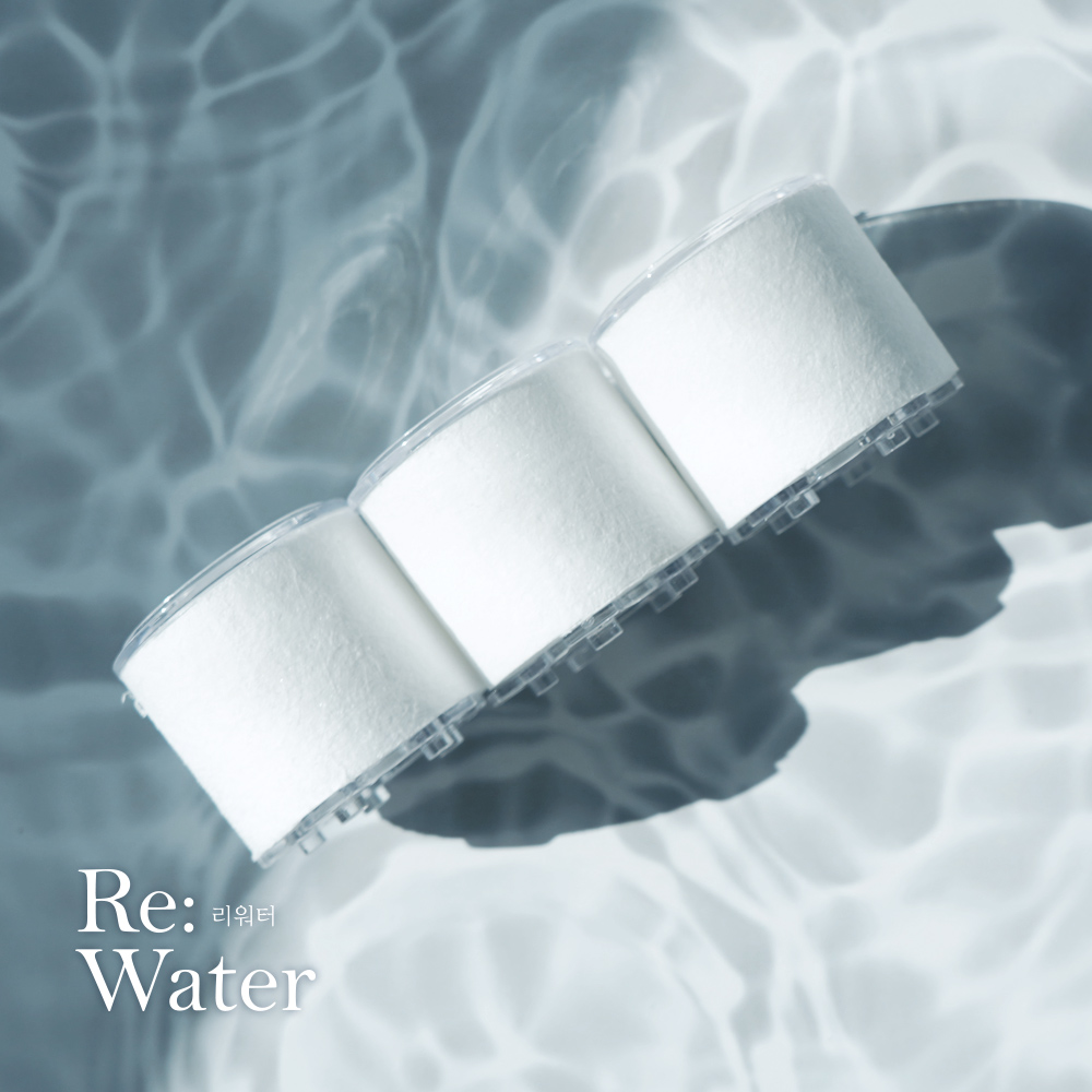 POOM | 바스템 리워터 세면대 교체필터 1BOX (3P)