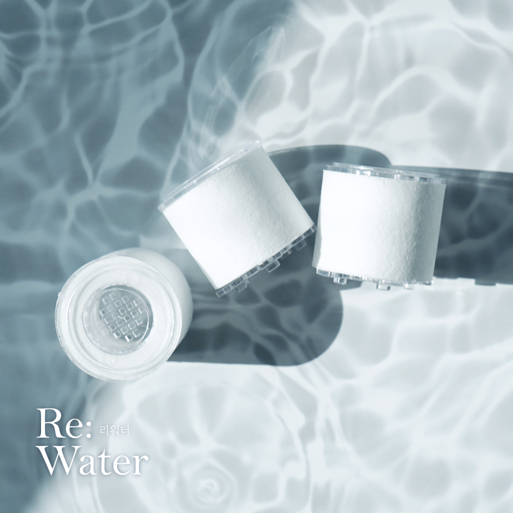 POOM | 바스템 리워터 세면대 교체필터 1BOX (3P)