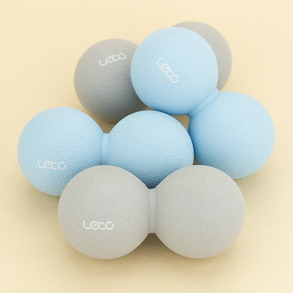 POOM | 레토 TPE 듀얼 땅콩 마사지볼 필라테스 땅콩볼 지압볼