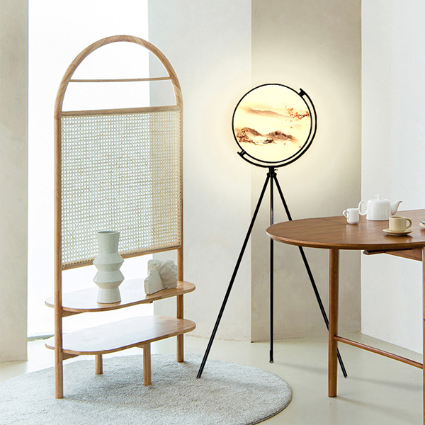 POOM | boaz 아키(LED) 장스탠드 매장 홈 인테리어 조명