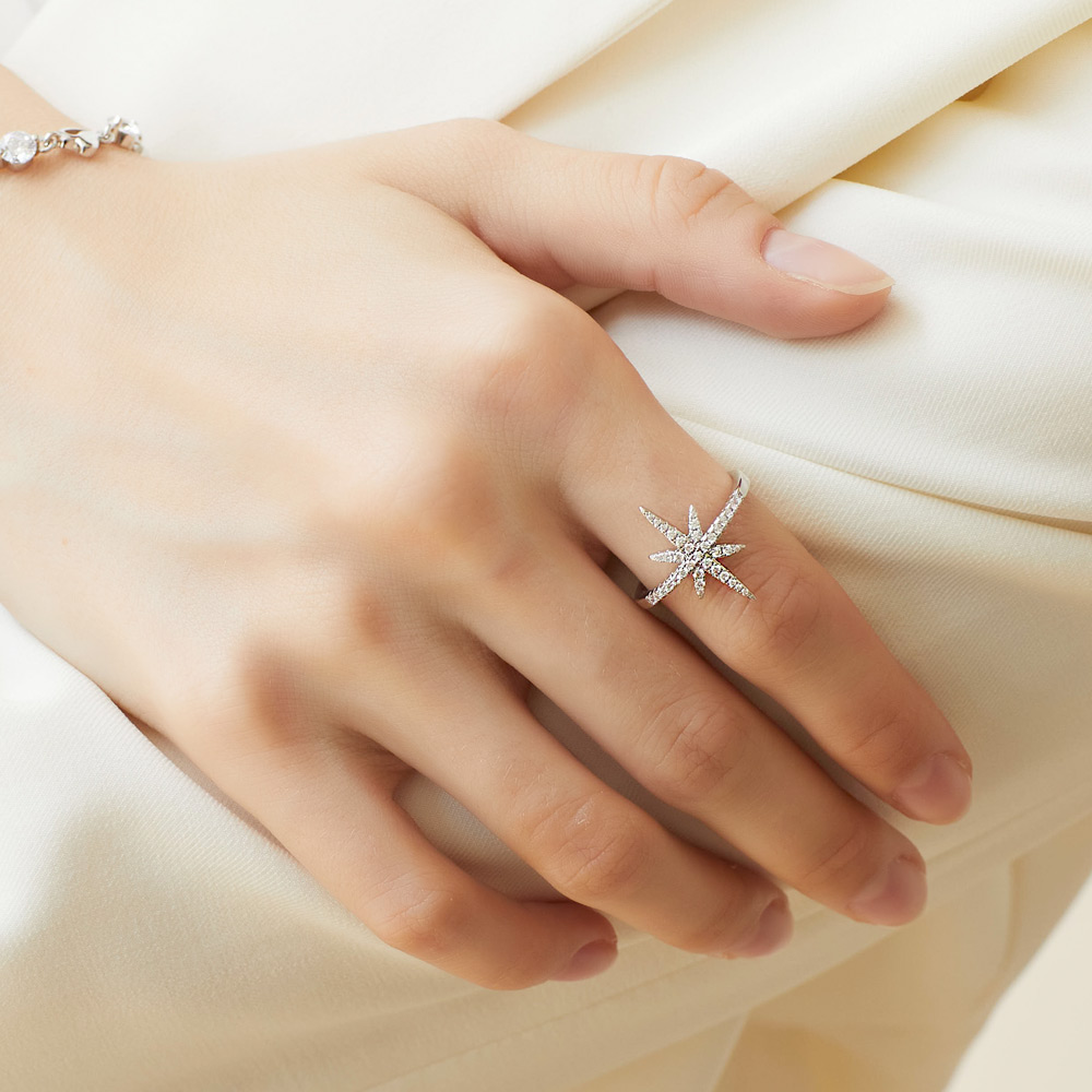 POOM | 르콘티 실버925반지 사이즈조절 오픈링