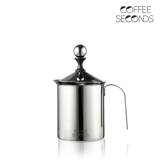 POOM | 커피세컨즈 더블망 스텐 거품기 400ml