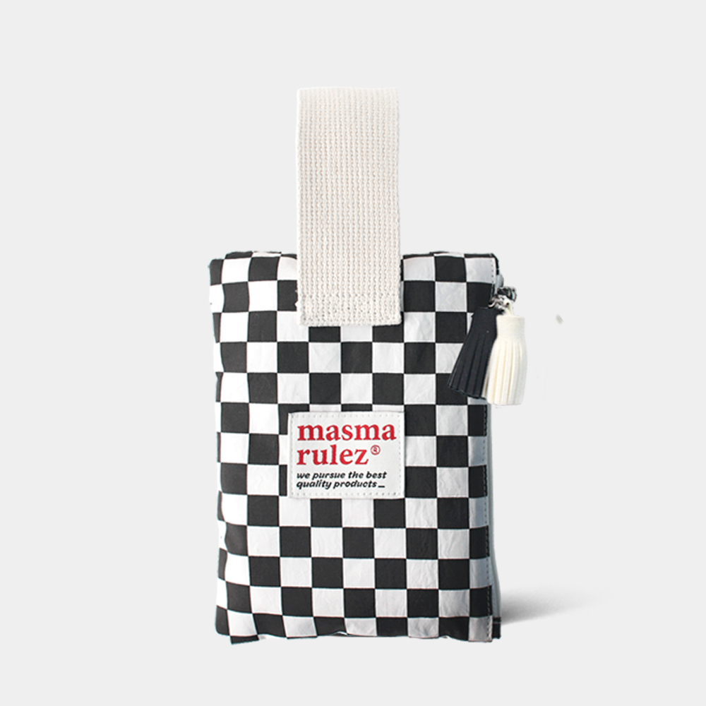 POOM | Strap pouch _ 체커보드