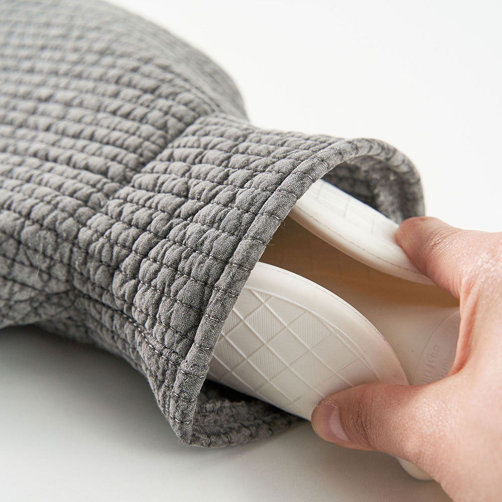 POOM | 보온물주머니 2L+양면누빔면커버(7미리)