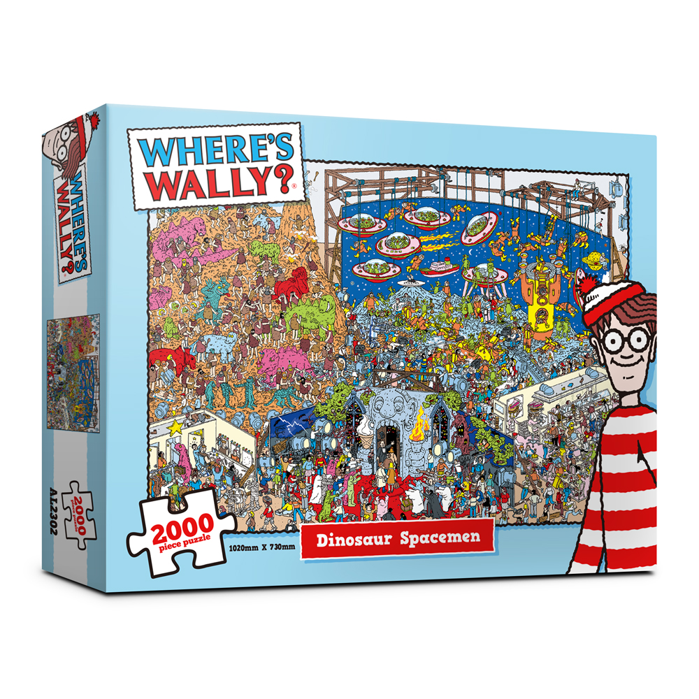 POOM | (알록퍼즐)2000피스월리를찾아라공룡우주비행사 AL2302