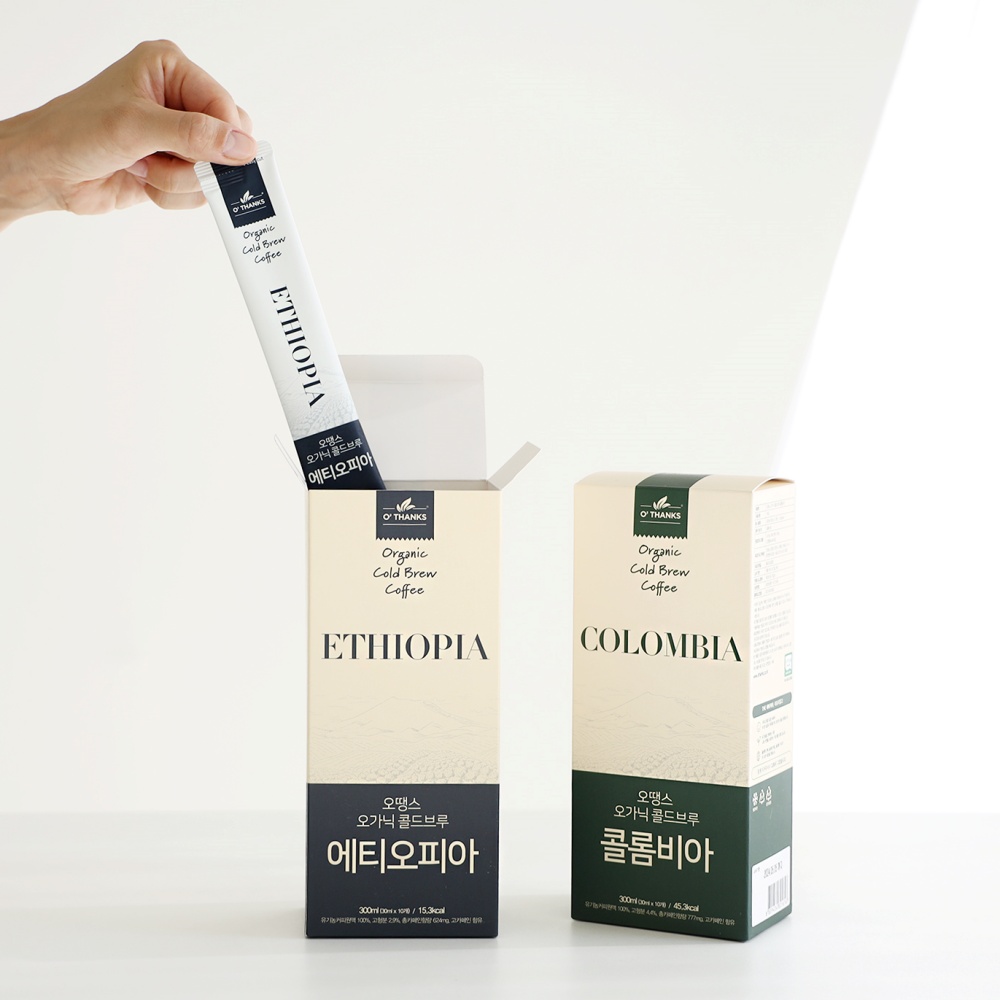 POOM | 오땡스 유기농 콜드브루 더치커피 원액 파우치 300ml