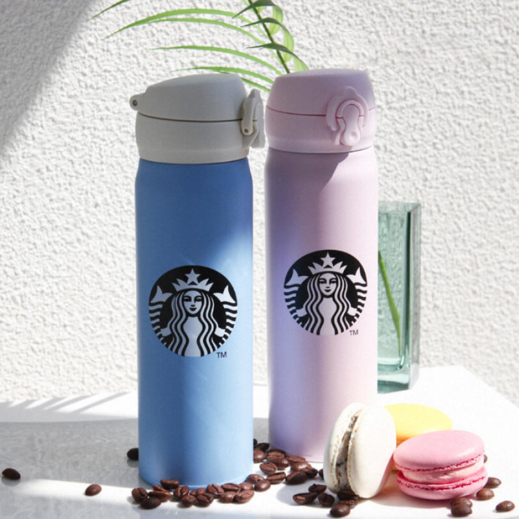 POOM | 스타벅스 원터치 사이렌 보온보냉 텀블러 500ml