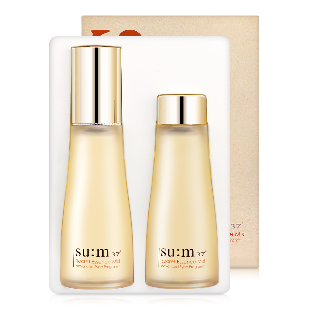 POOM | 숨37도 시크릿 에센스 미스트 (60mlx2) 기획세트