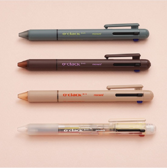 POOM | [모나미] 오클락 3+1 0.5mm