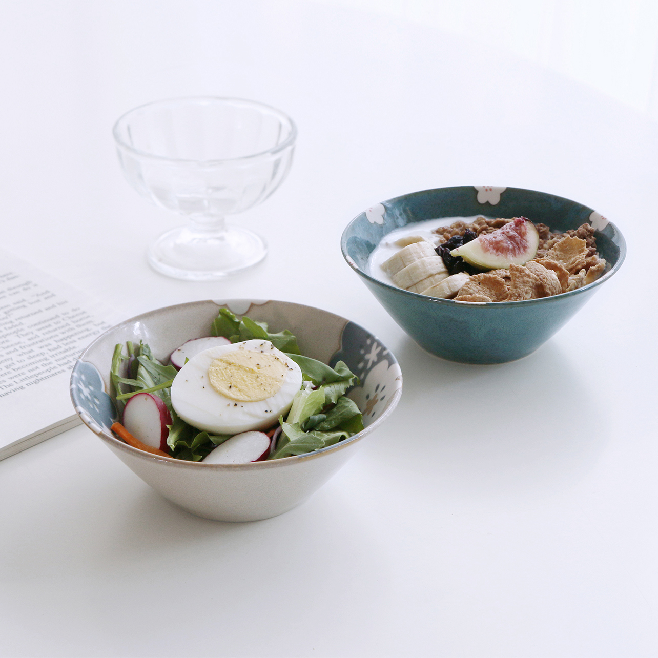 POOM | 일본산 노르딕 플라워 보울 2color 택1