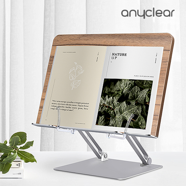 POOM | 애니클리어 BS-1 원목 독서대 노트북 태블릿 거치대