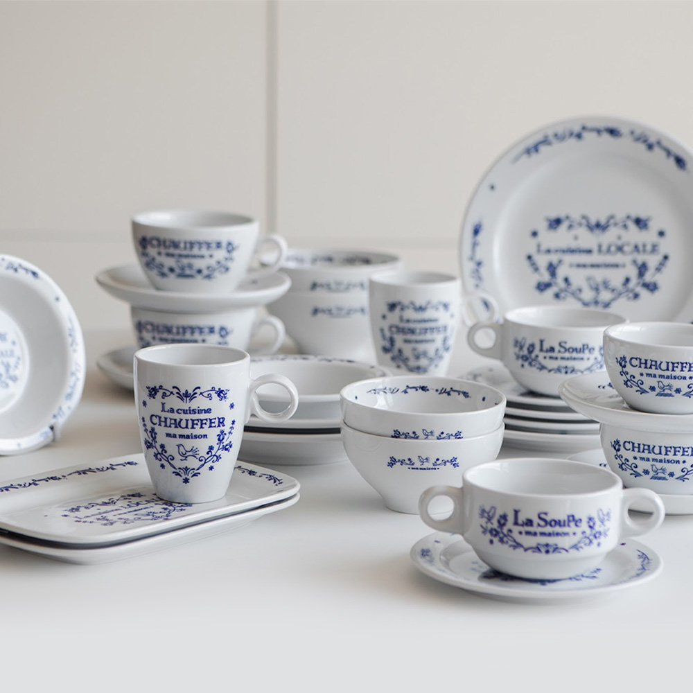 POOM | 마메종 블루로즈 4인 홈세트 20P