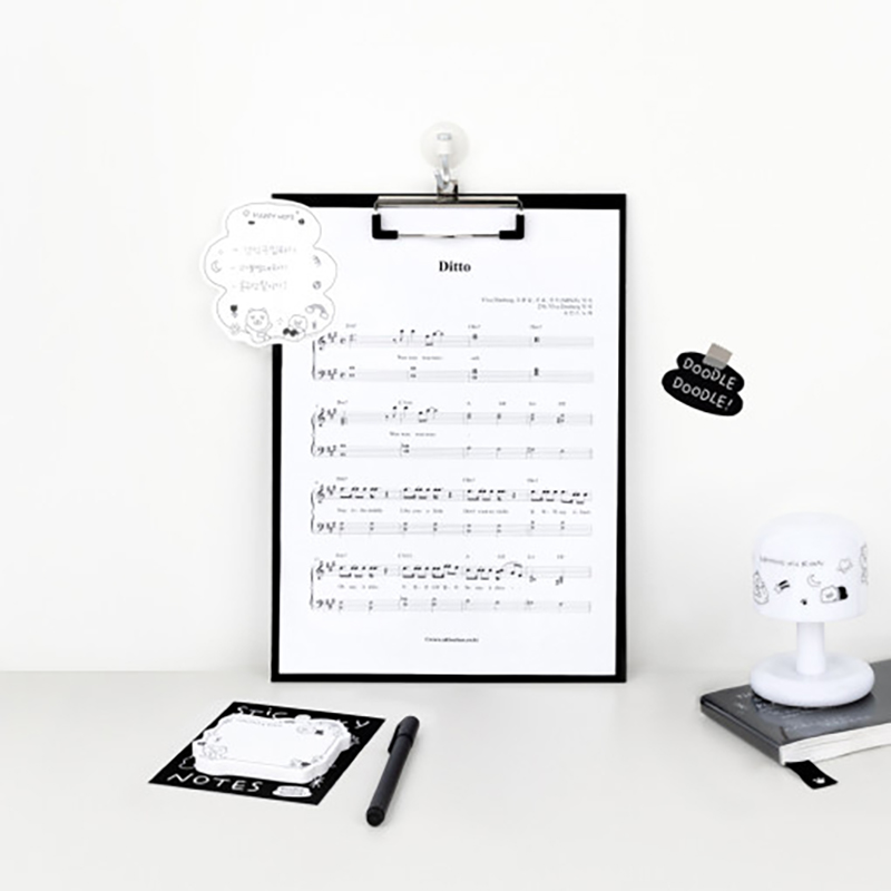 POOM | 카카오프렌즈 두들두들 A4 클립보드