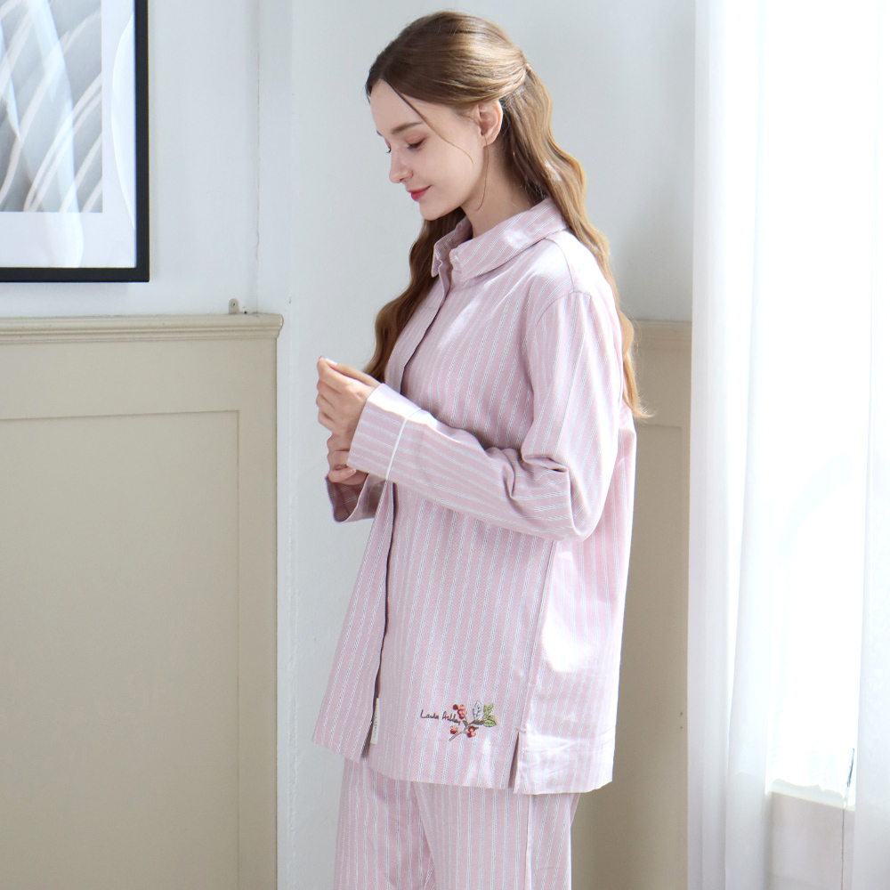 POOM | 로라애슐리 헤리티지ST 선염 9부 파자마세트DP