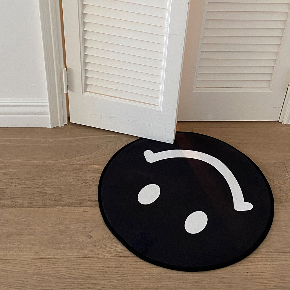 POOM | 해피라운드 발매트/러그 2colors