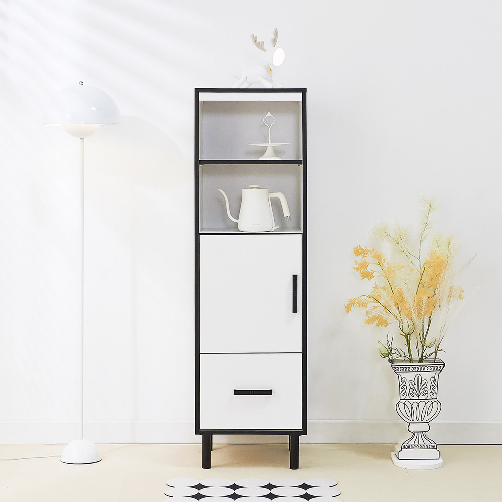 POOM | 줄리 홈카페 400 틈새 주방 수납장