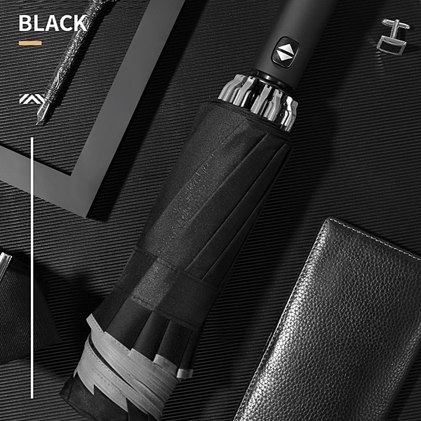 POOM | MYBRELLA 10K 엣지 3단 거꾸로 자동 우산