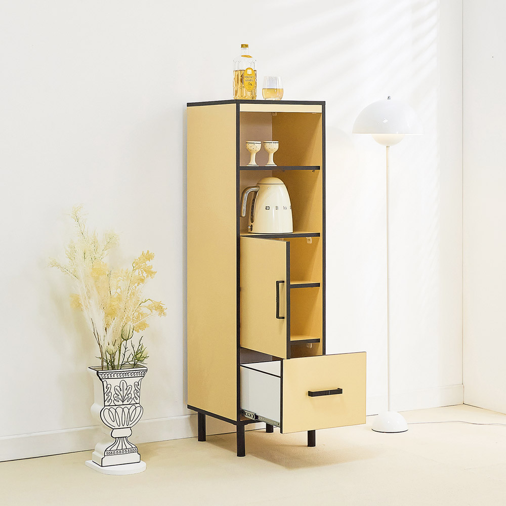 POOM | 줄리 홈카페 400 틈새 주방 수납장