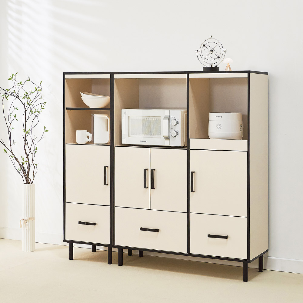 POOM | 줄리 홈카페 400 틈새 주방 수납장