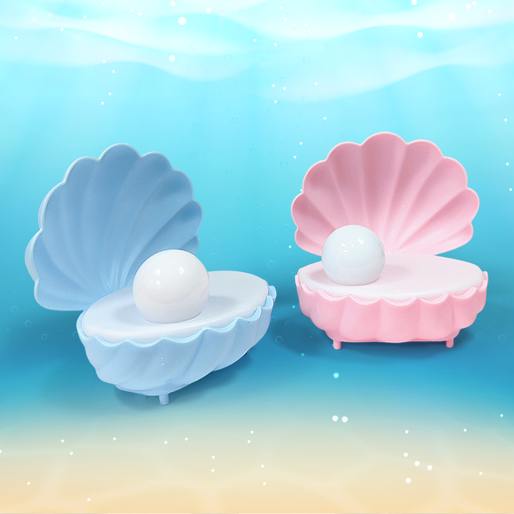 POOM | 진주 조개 LED 무드등