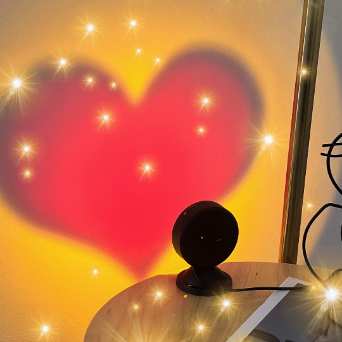 POOM | bookaz 하트 빔 프로젝터