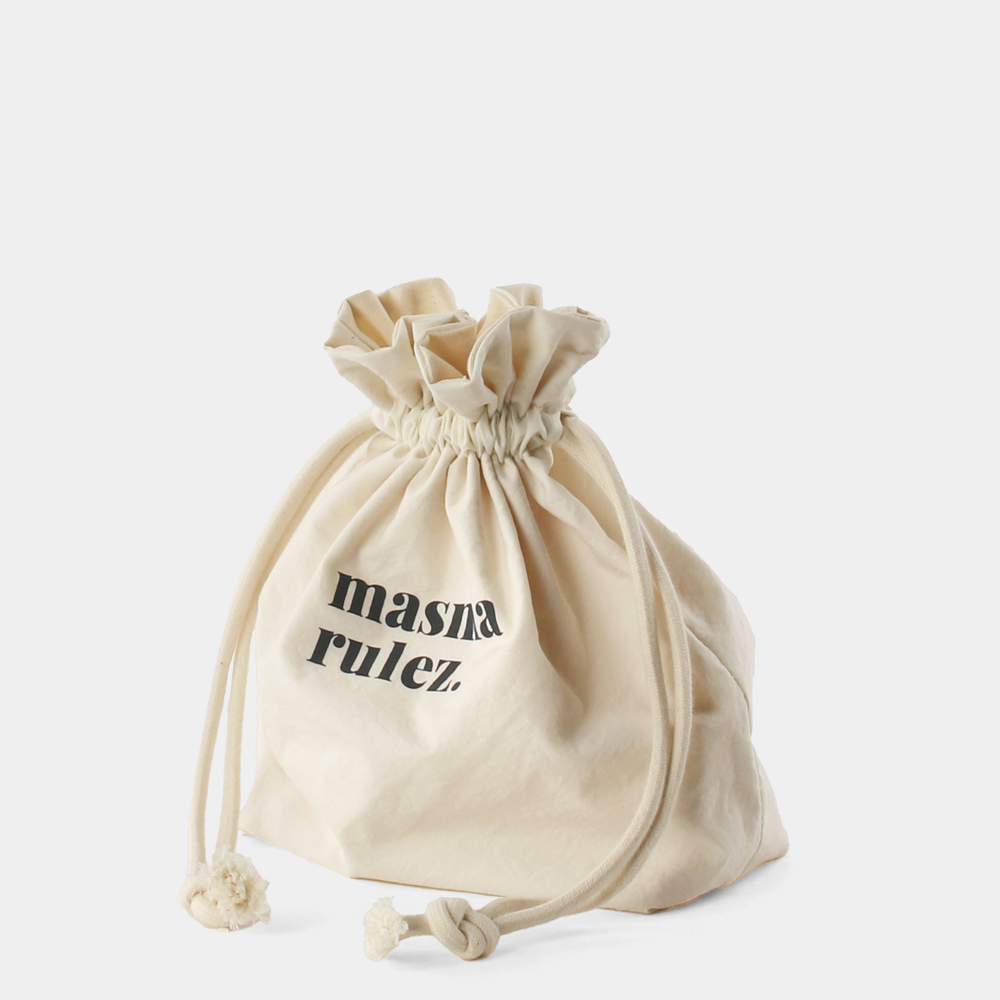 POOM | 2 way string bag _ Cream