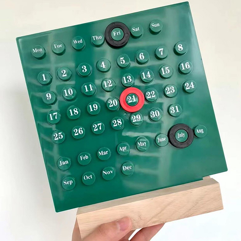 POOM | DIY 만년 탁상 달력 만들기 캘린더 다이어리