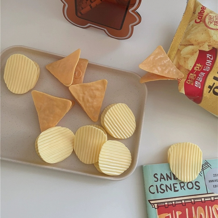 POOM | 감자칩 나초칩 다용도 집게 1P