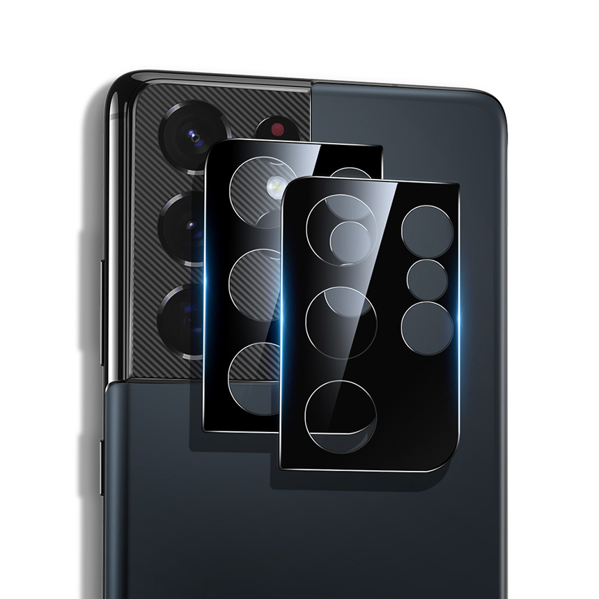 POOM | ESR 갤럭시S21울트라 카메라 렌즈 풀커버 강화유리