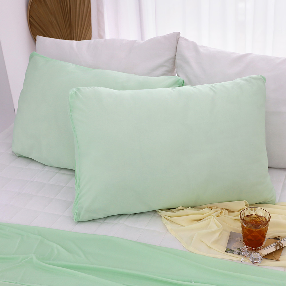 POOM | 소딜라잇 차가운 아이츄 접촉 냉감 여름 베개커버 2P