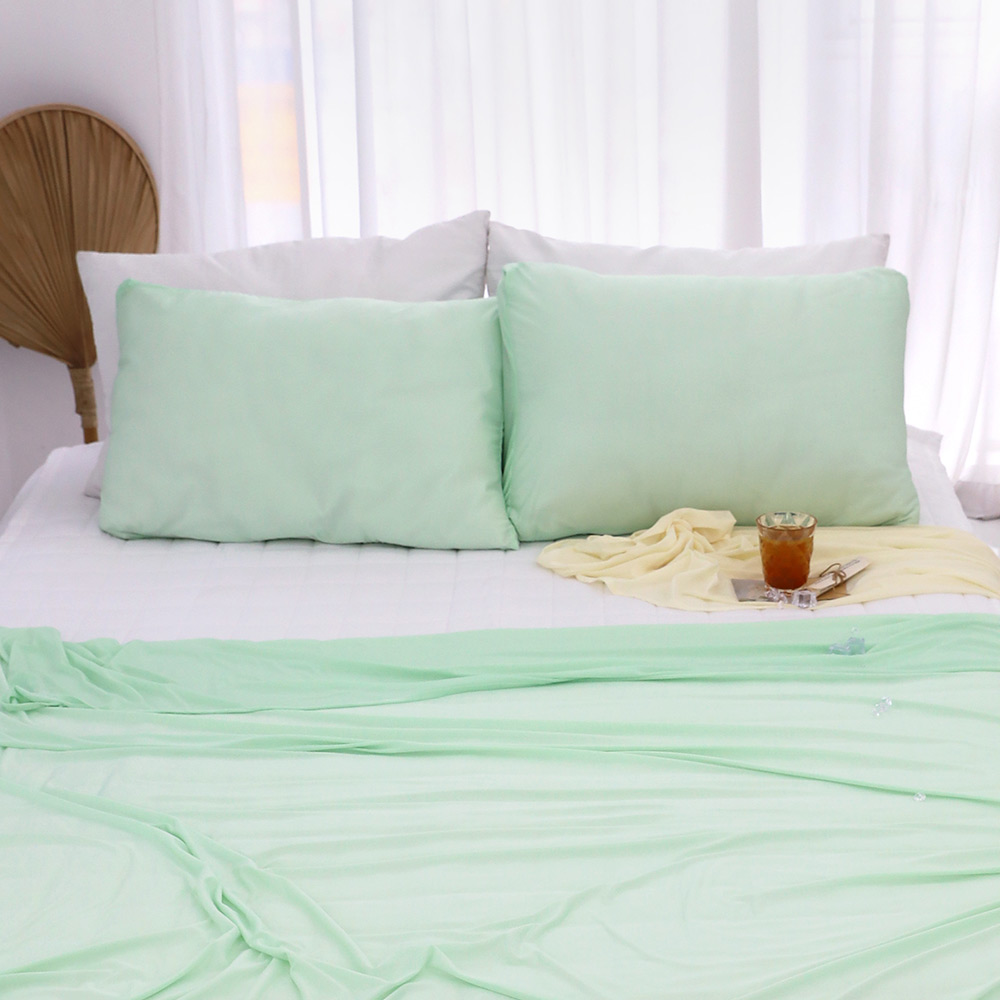 POOM | 소딜라잇 차가운 아이츄 접촉 냉감 여름 베개커버 2P