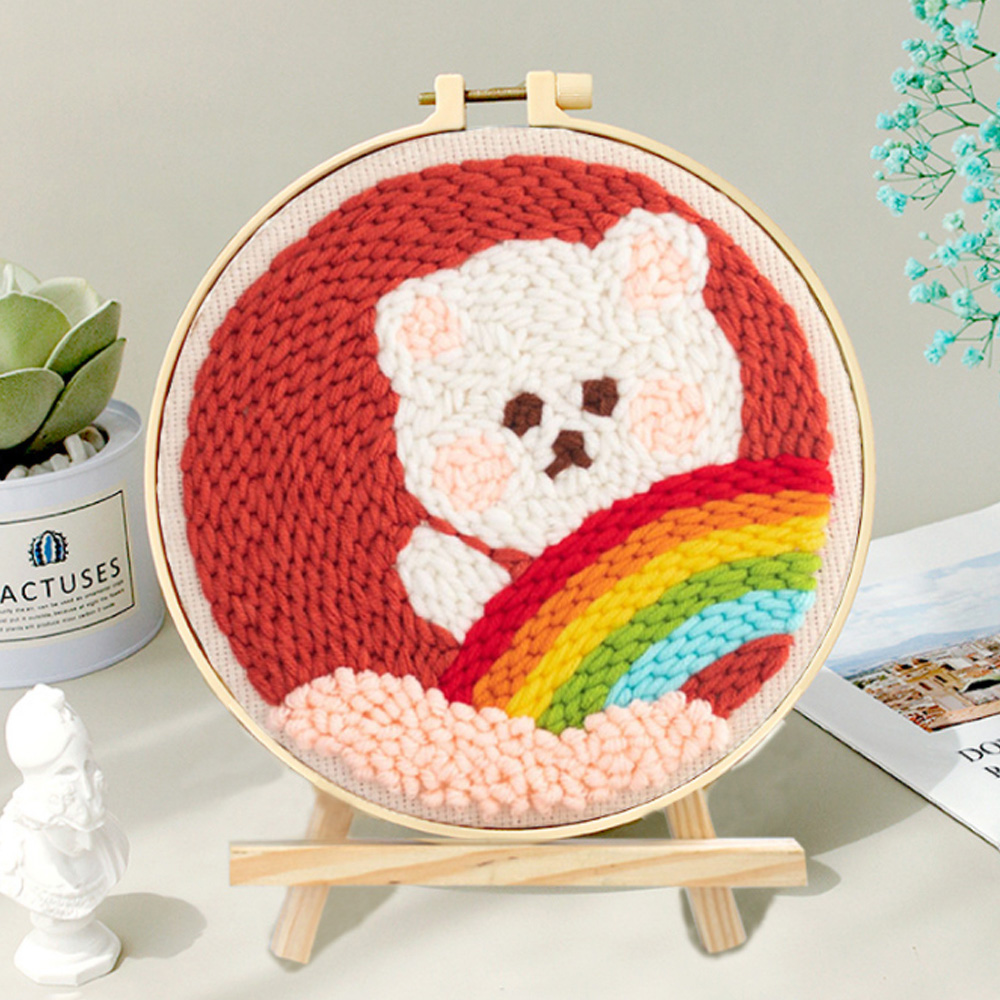 POOM | DIY 펀칭자수 패키지(큐트곰)