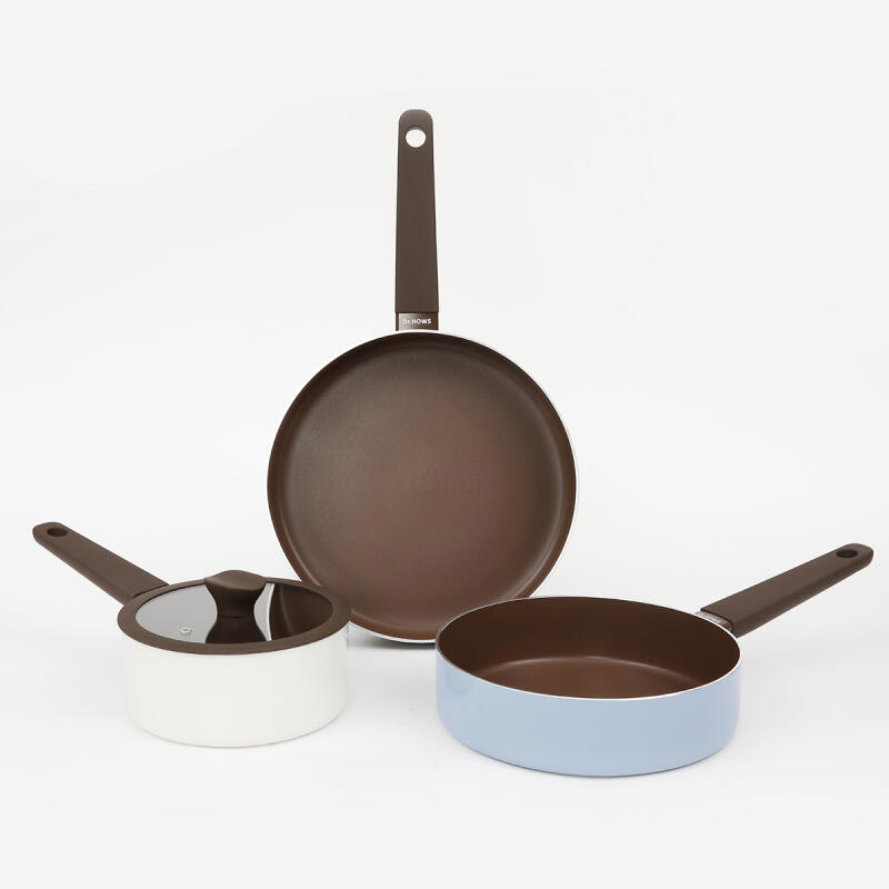 POOM | 닥터하우스 올데이 팬+냄비 3P 세트
