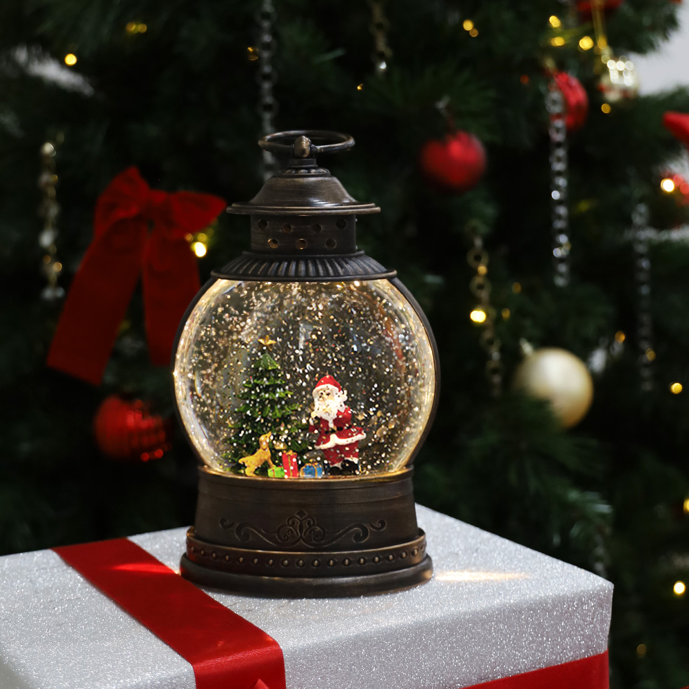 POOM | LED 크리스마스 라운드 랜턴 워터볼