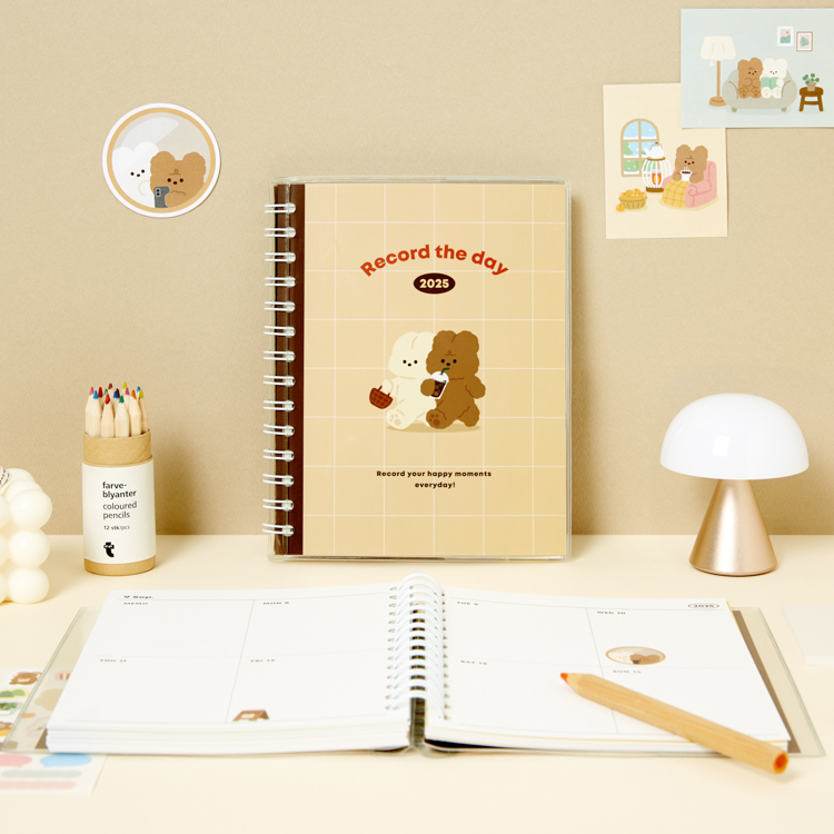 POOM | 2025 레코드더데이 다이어리 (04013387)