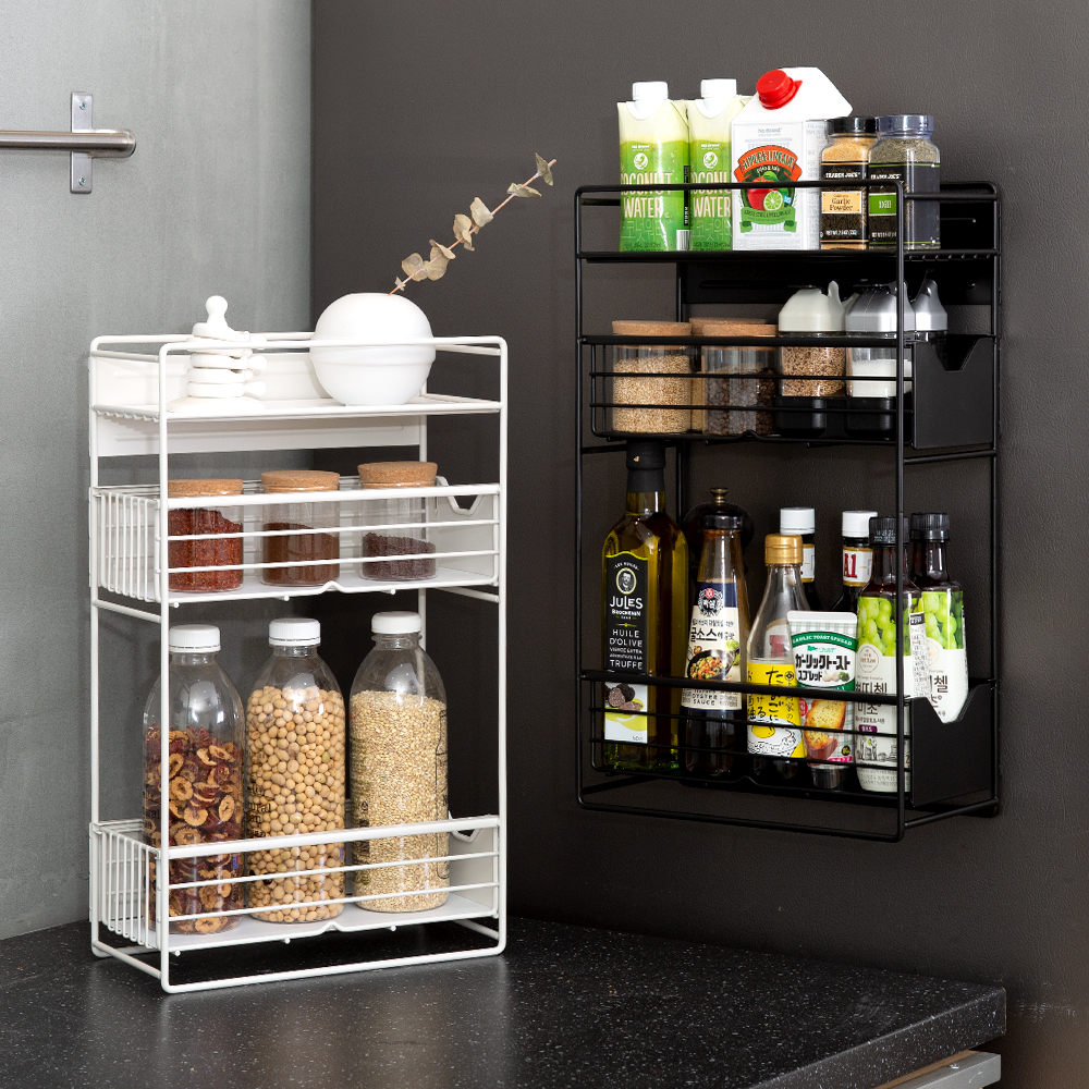 POOM | 라이피스트 3단 냉장고 자석선반